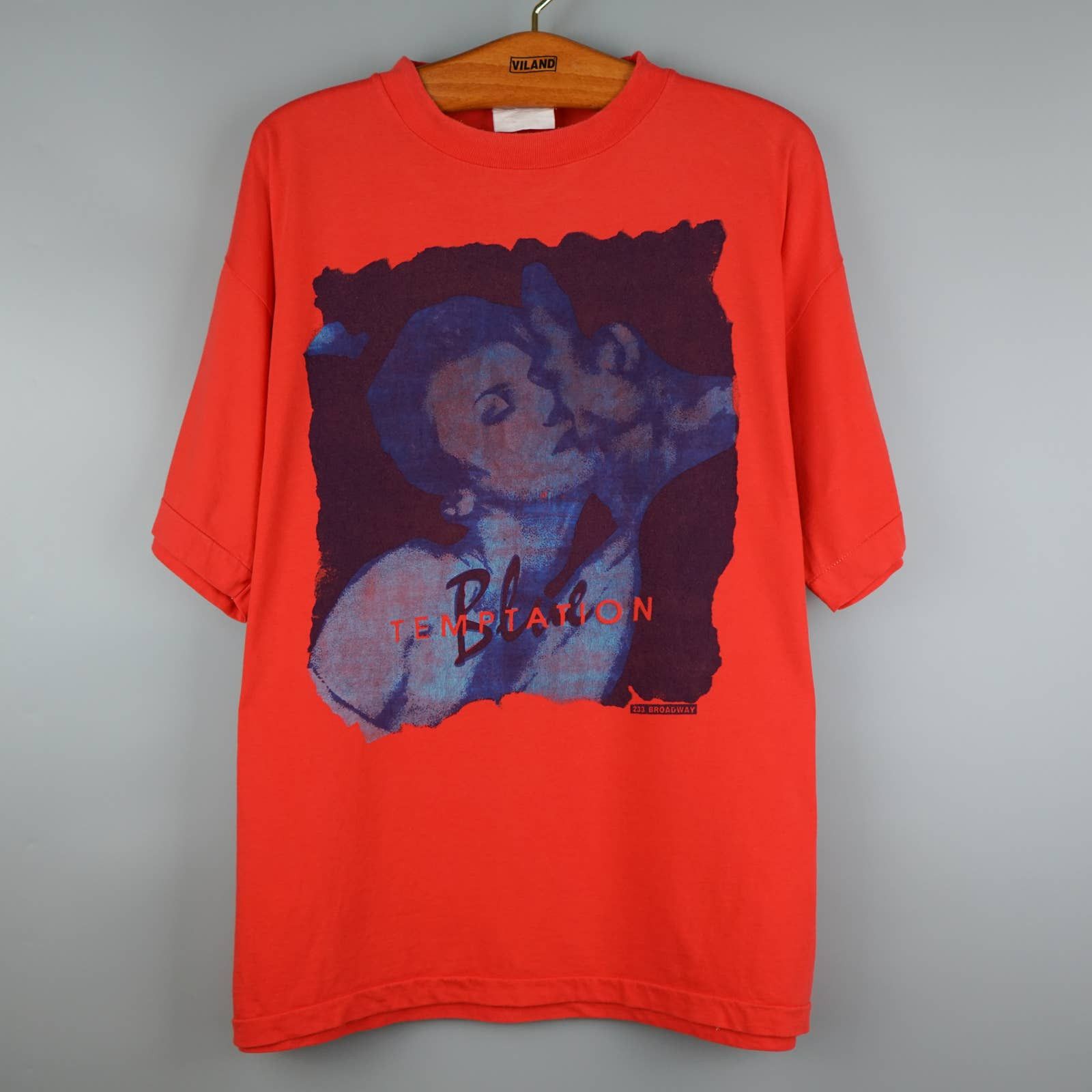 Vintage Vintage Blue Temptation Broadway 1990s t shirt | Grailed