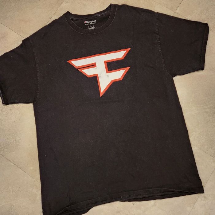 Champion VTG Y2K Faze Clan Champion Men L Large Competitive Gaming Logo ...