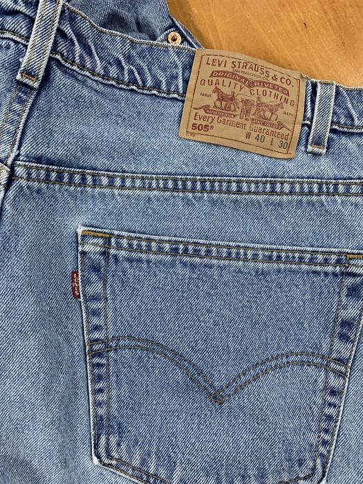 Vintage Vintage Levi’s 505 Light Wash Jeans | Grailed