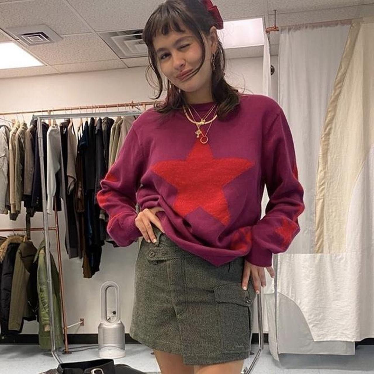 Stray Rats Stray Rats Mohair Star Sweater | Grailed