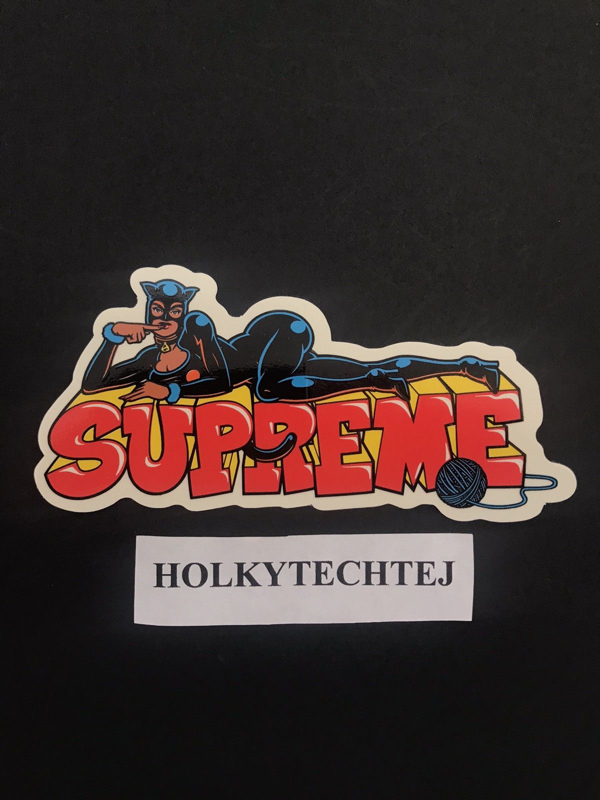 Supreme Supreme Catwoman Sticker | Grailed