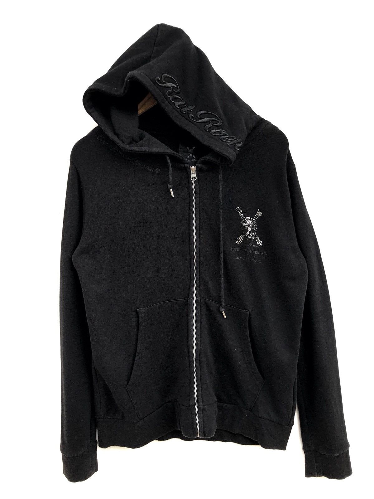 Mastermind Japan × Roen Japanese Brand ROEN Skull Cross Bones Swarovski ...