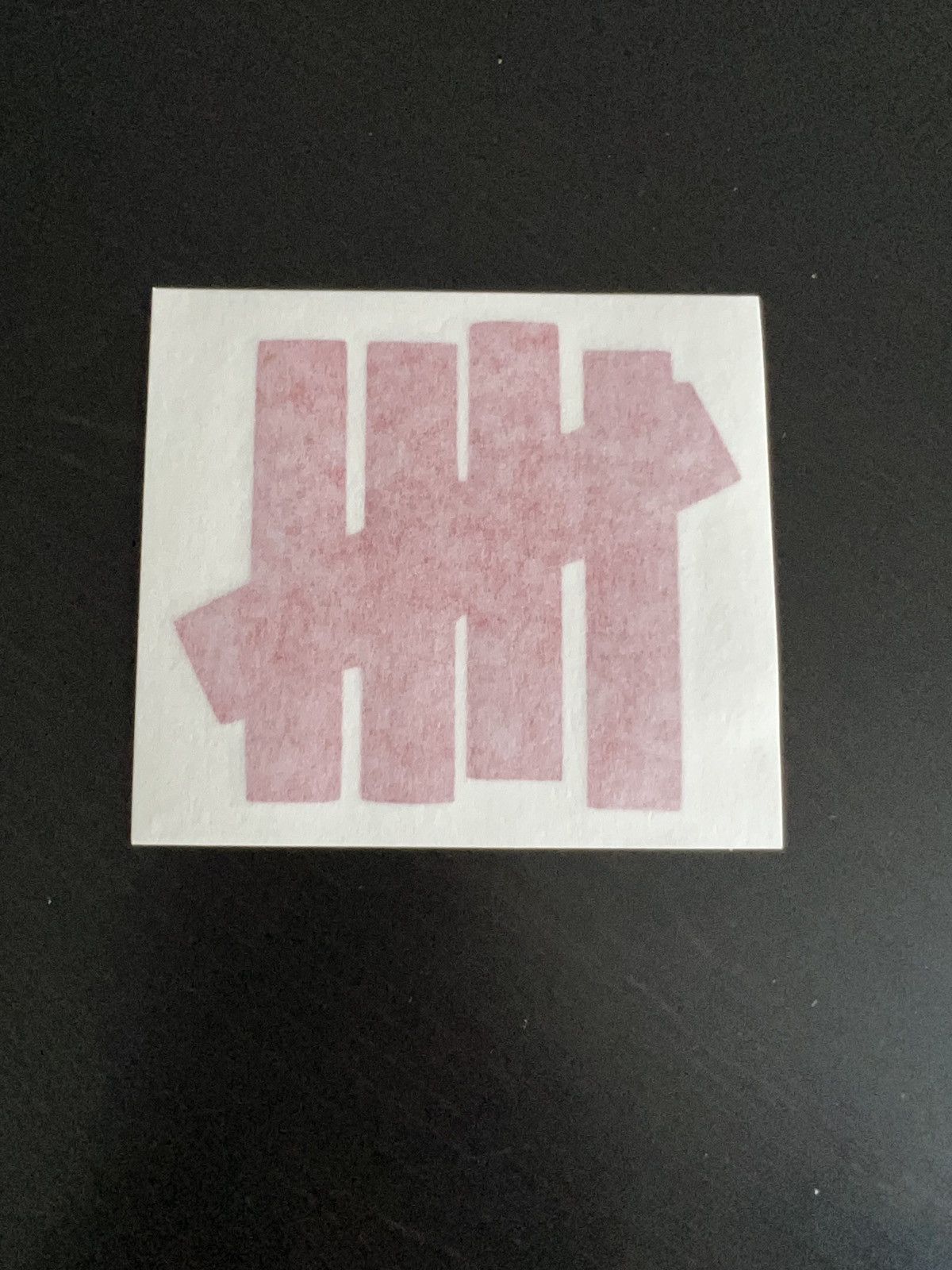 Undefeated Undefeated Logo Sticker Decal | Grailed