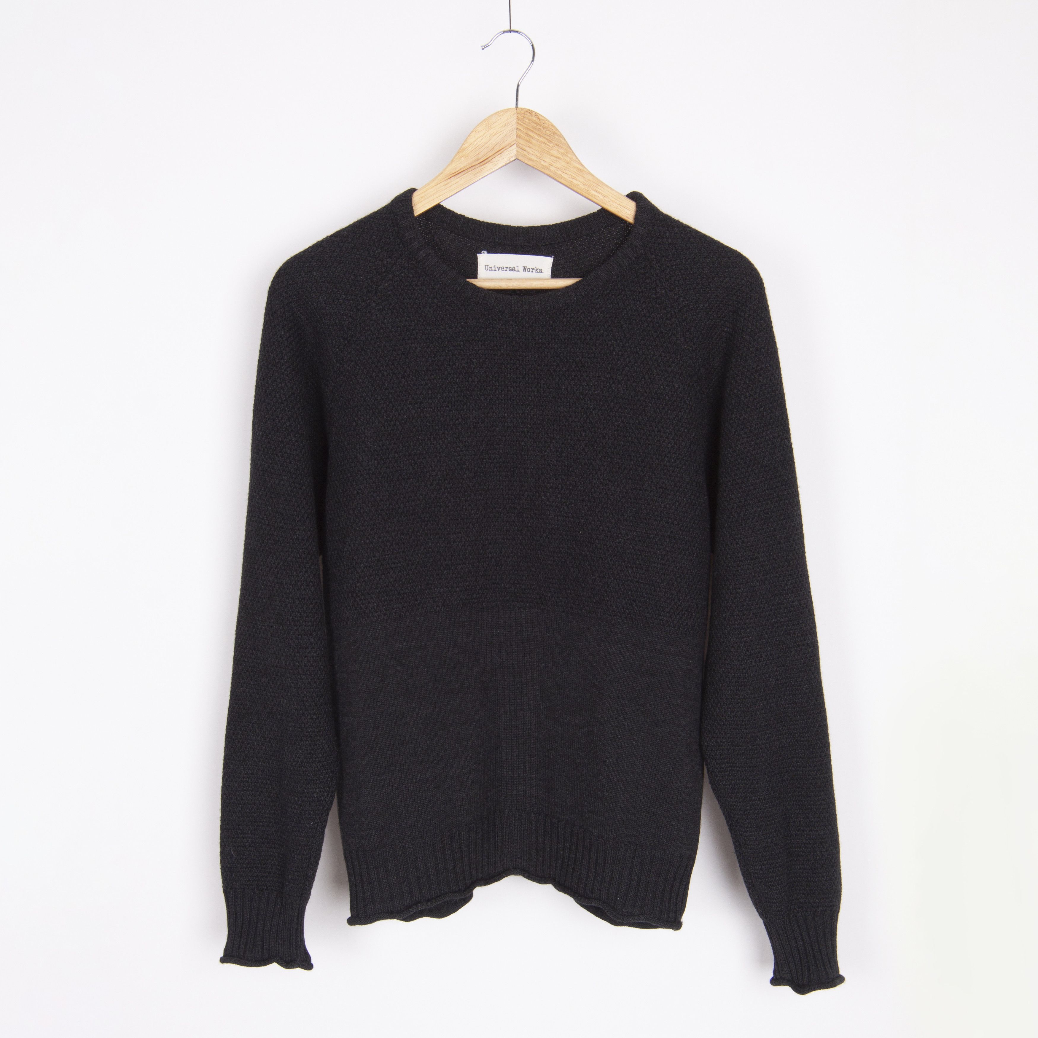 Designer × Streetwear × Universal Works Universal Works Sweater Black ...
