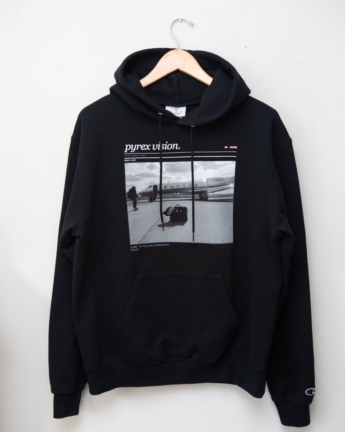 Pyrex Vision Virgil Abloh x MCA “Figures of Speech" CONFLUENCE Hoodie M ...