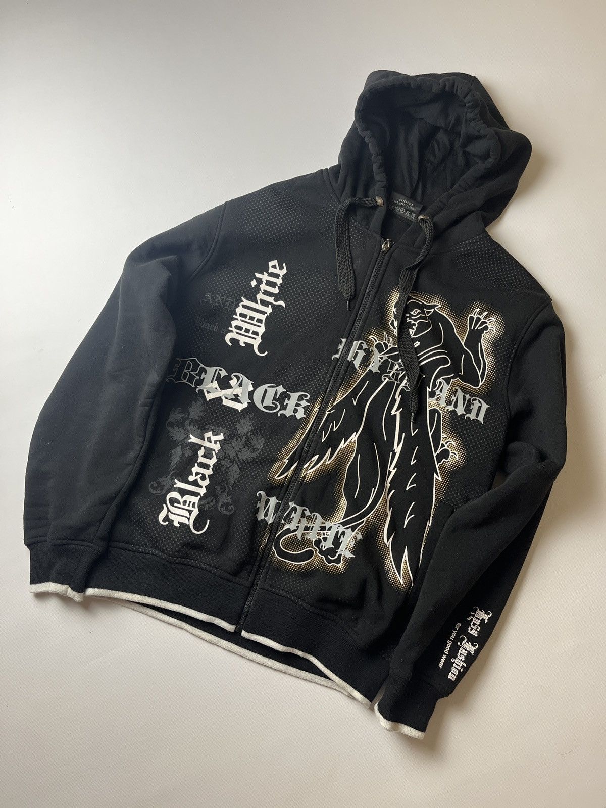 Vintage VINTAGE REALLY POINT ZIP HOODIE ED HARDY STYLE | Grailed