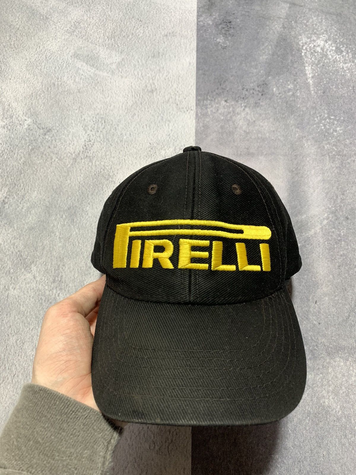 Vintage Vintage 90s Pirelli racing cap big logo streetwear | Grailed