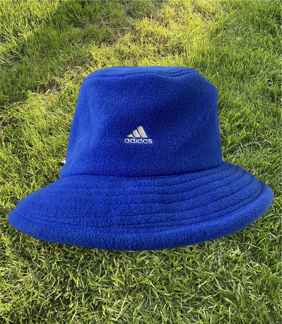 Adidas Vintage adidas fleece Panama hat cap central logo | Grailed