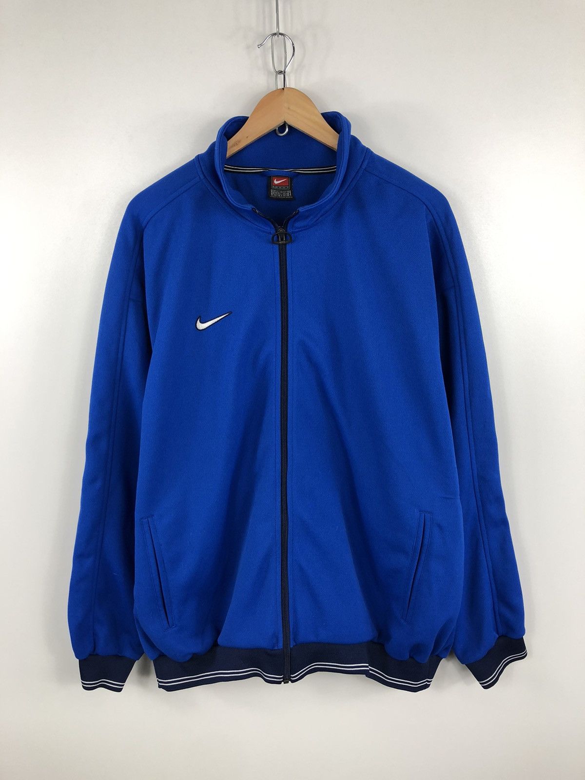 Nike Vintage Nike Jacket Zip Swoosh Track Top Nike Team Very Rare | Grailed
