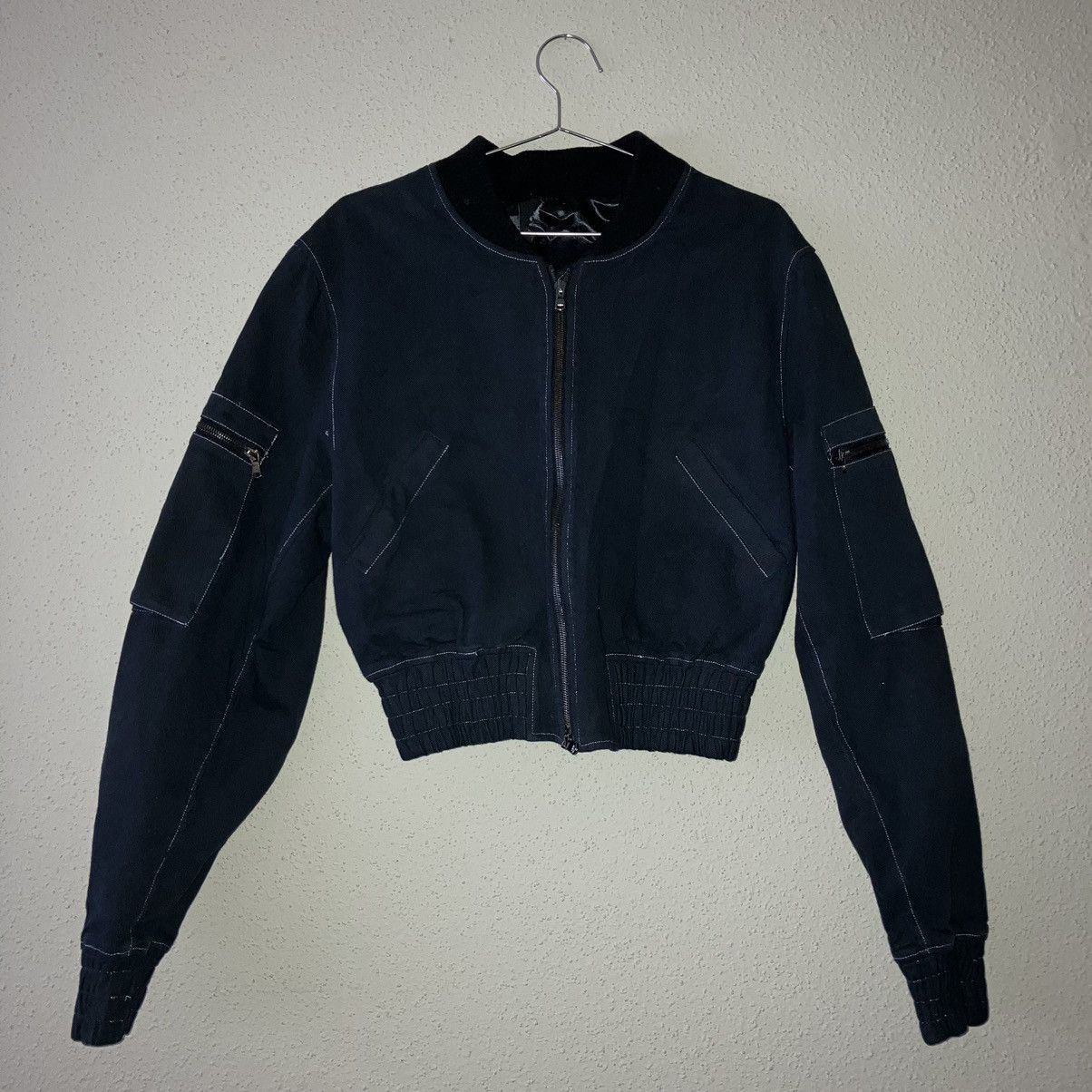 Vintage Vintage custom cropped bomber | Grailed