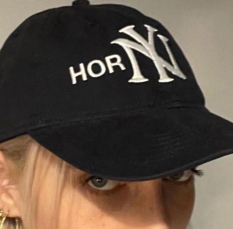 Vintage Custom Embroidered HorNY Cap | Grailed