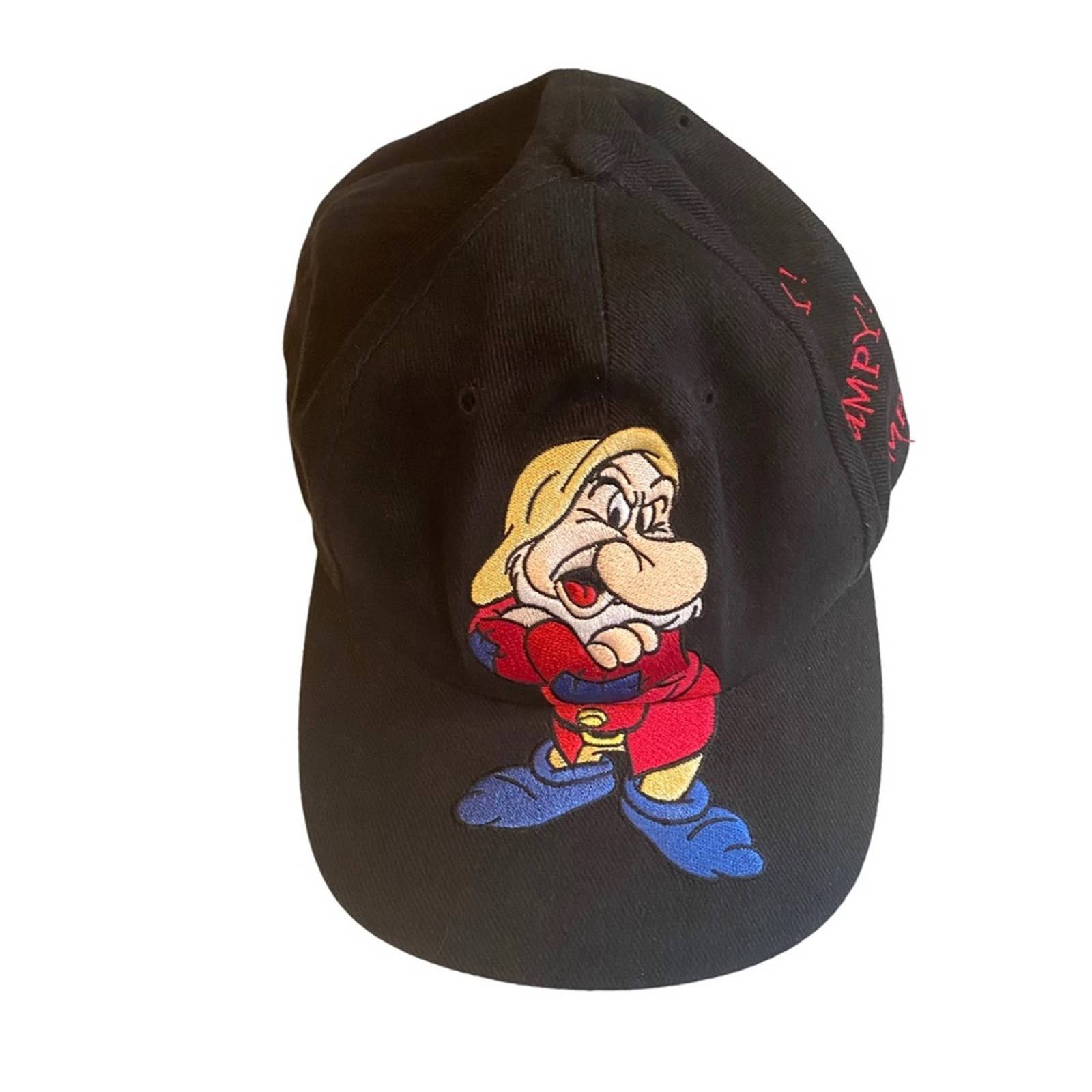 Disney Vintage Walt Disney World Grumpy Seven Dwarves Baseball Cap ...