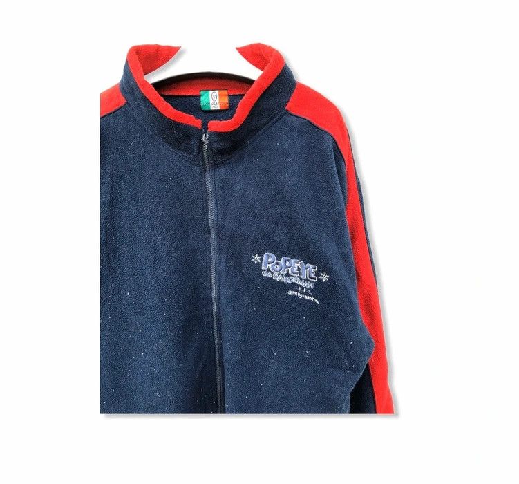 Vintage Vintage Gianni Valentino Popeye Cartoon Big Logo Jacket | Grailed