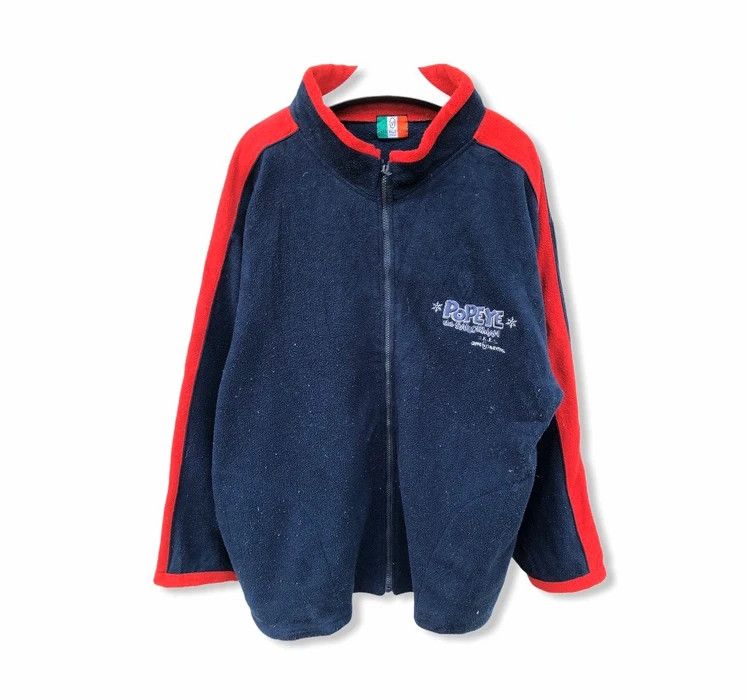 Vintage Vintage Gianni Valentino Popeye Cartoon Big Logo Jacket | Grailed