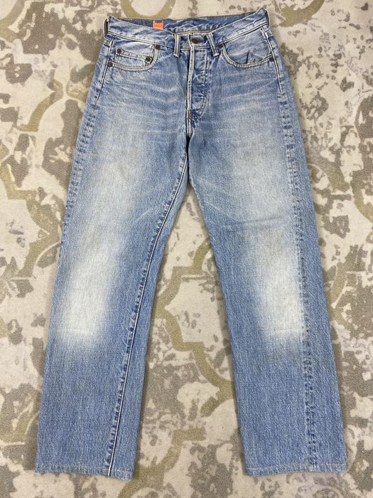 Vintage Distressed Blue Denime Jeans 28x26.5 Denim- JN3920 | Grailed