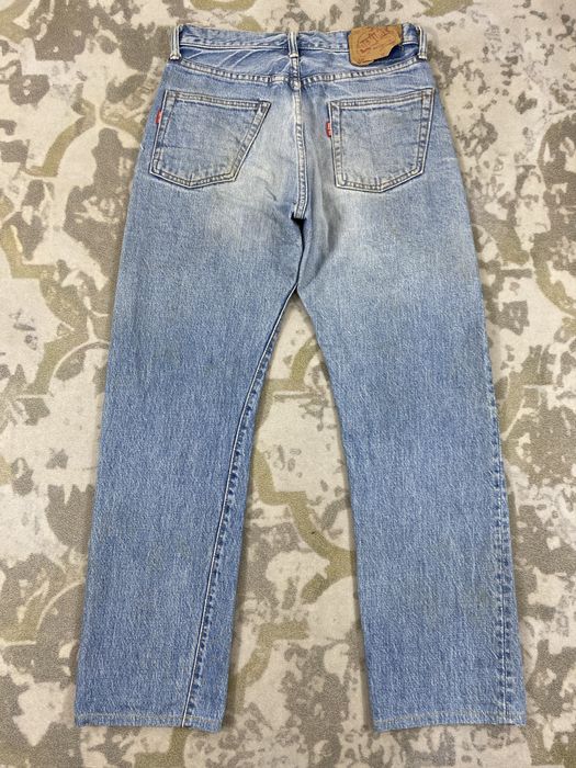 Vintage Distressed Blue Denime Jeans 28x26.5 Denim- JN3920 | Grailed