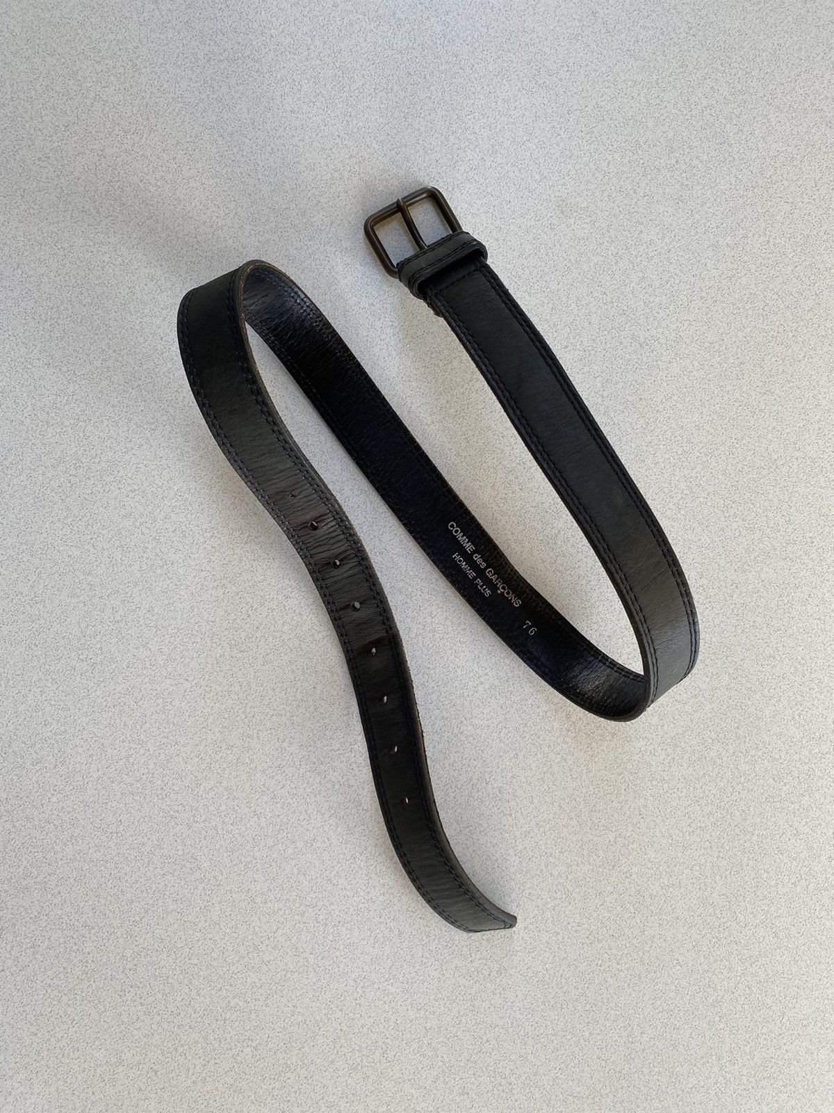 Comme des Garcons Vintage CDGH Leather Belt | Grailed