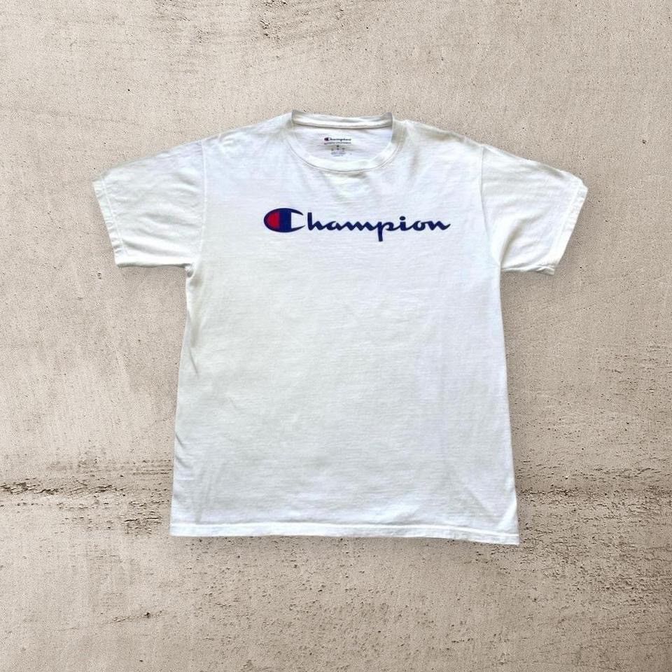 Champion Classic champion white T-shirt | Grailed