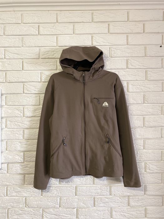 Nike Vintage Nike ACG Softshell Flex Hooded Jacket | Grailed