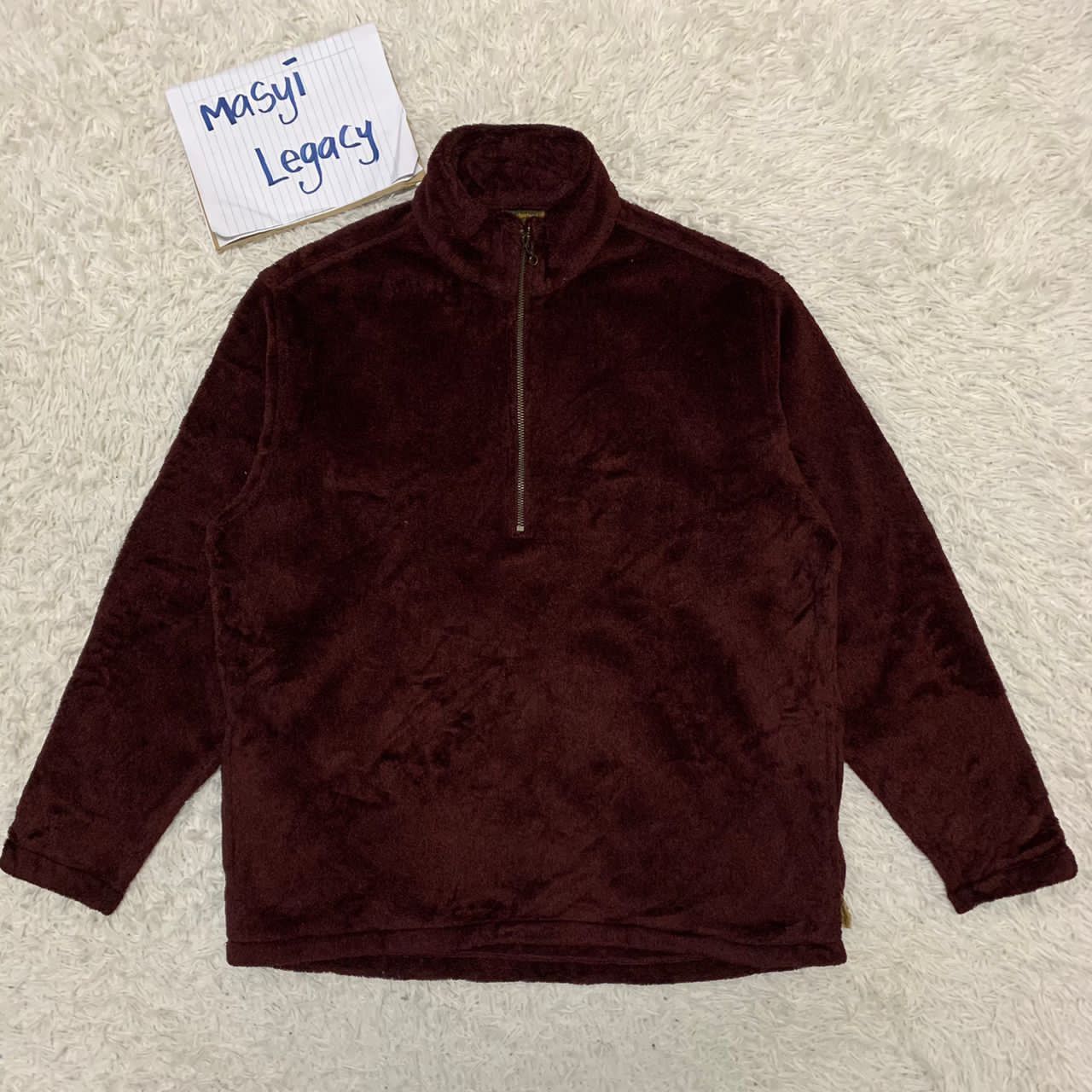 Timberland Timberland weather gear half zip fleece made in USA | Grailed