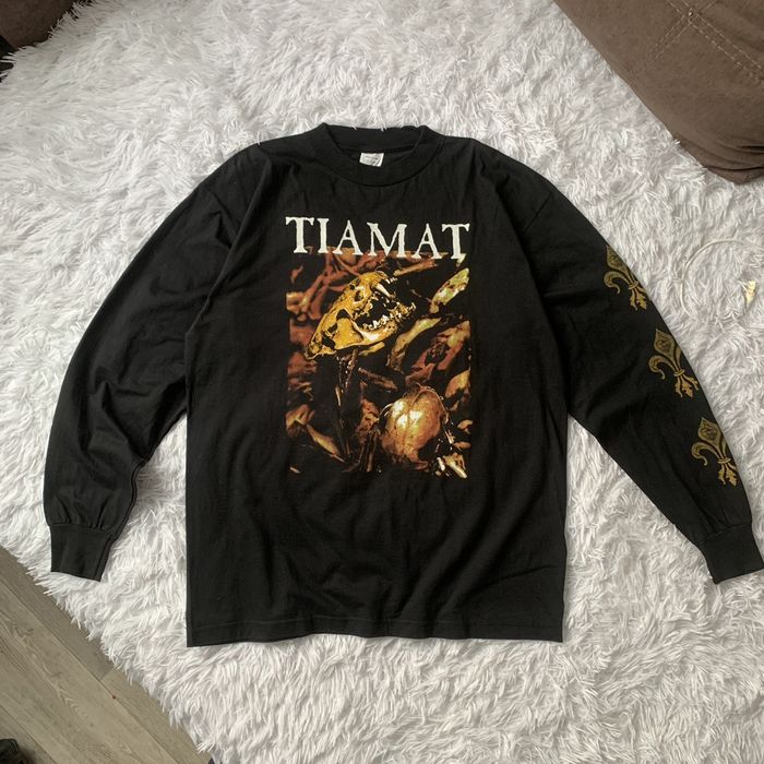 Vintage Vintage 90s Tiamat WildHoney European Tour Longsleeve | Grailed