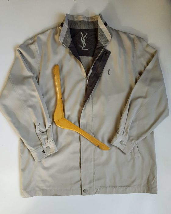 Vintage 💥Big Logo💥Vintage Yves Saint Laurent x Ysl Jacket | Grailed