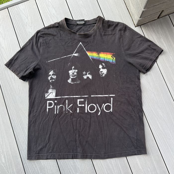 Vintage Vintage Pink Floyd Black Faded Band Tee T-shirt | Grailed