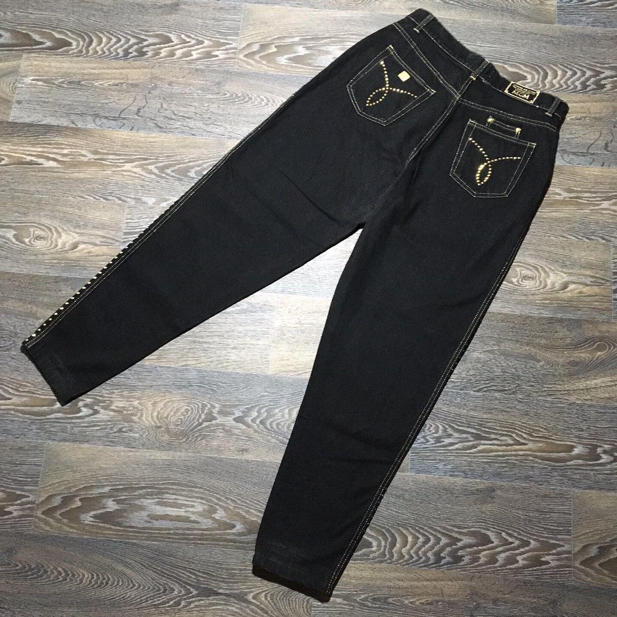 MCM × Streetwear × Vintage Rare Vintage MCM high waist jeans | Grailed