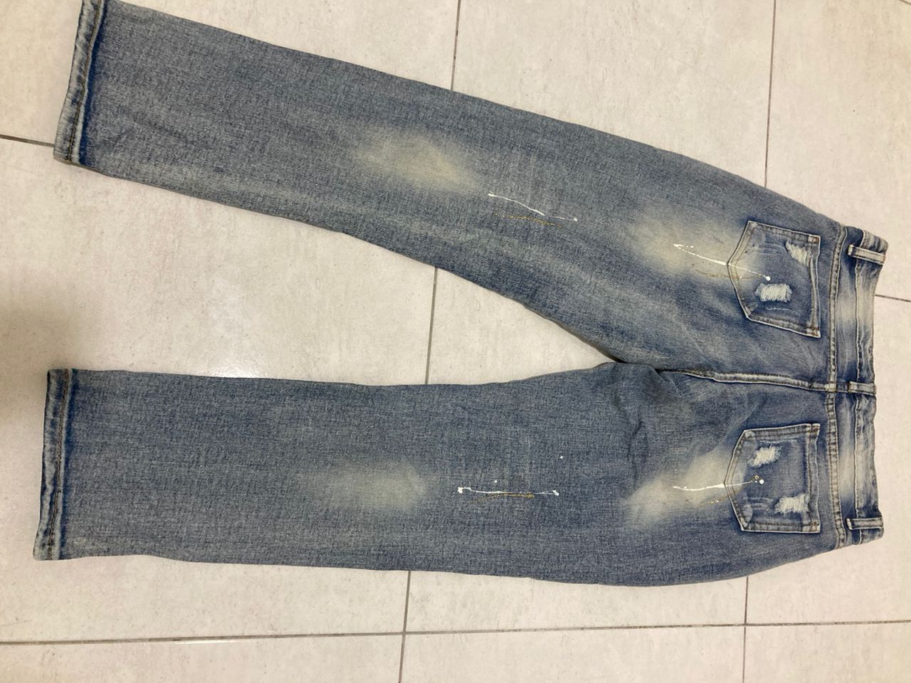 Vintage RARE Distressed Lolo blues Denim Jeans | Grailed