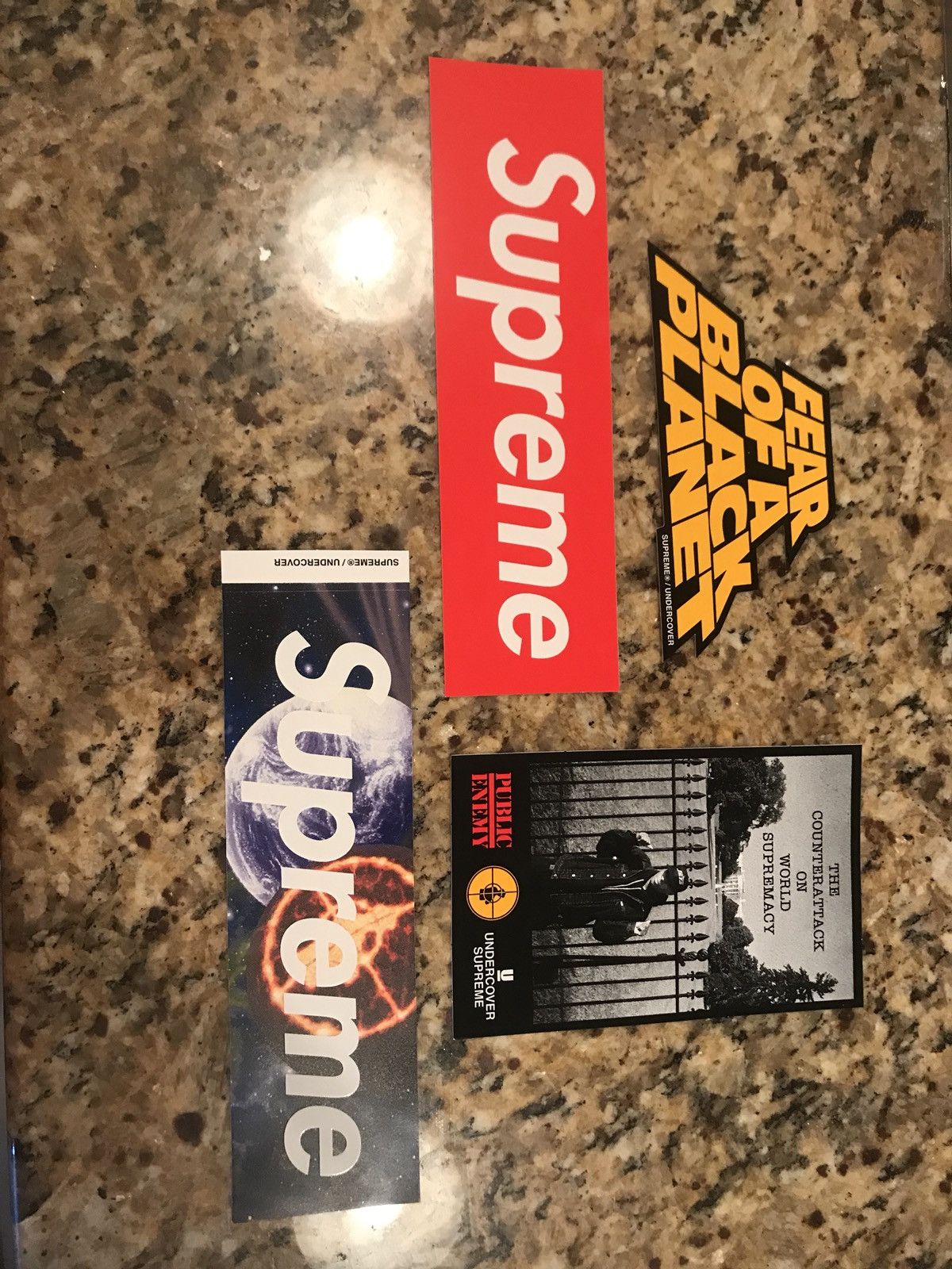 Supreme Supreme Public Enemy Sticker Set | Grailed