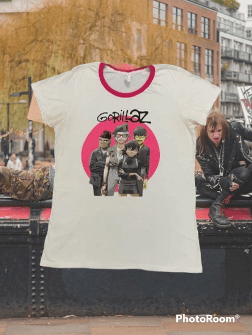 Band Tees × Vintage Vintage Gorillaz Band Ringer Shirt | Grailed
