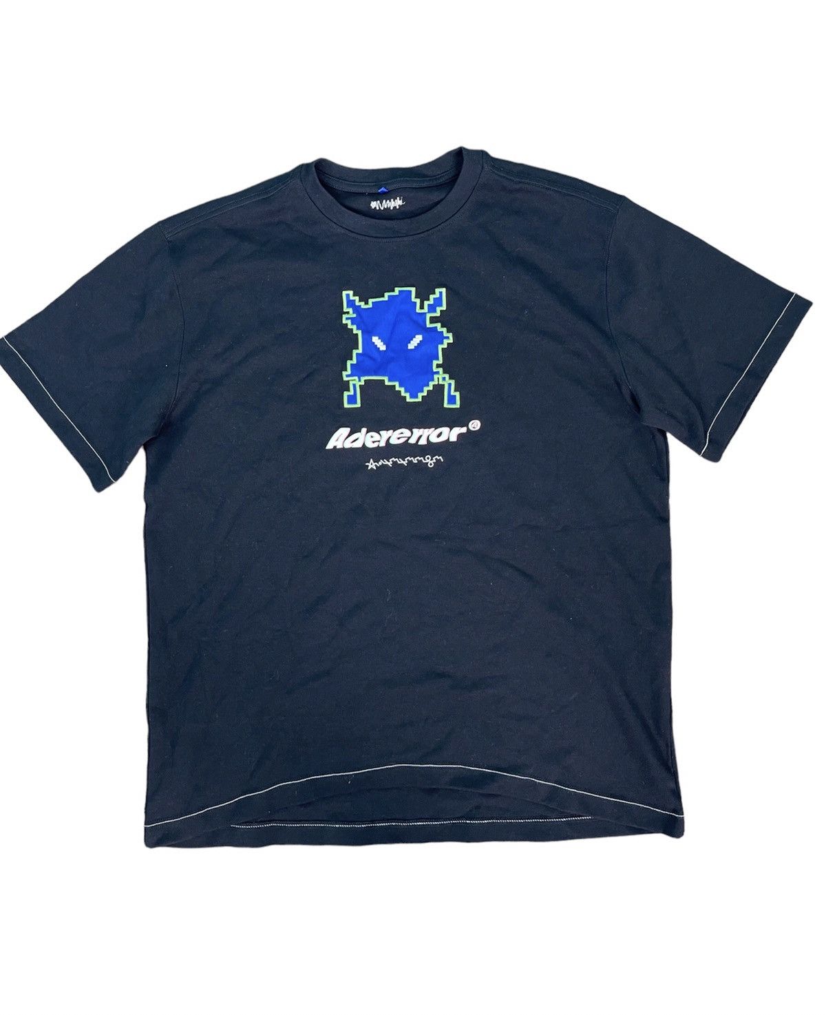 Ader Error Adder Error Alien Logo Oversize Tee | Grailed