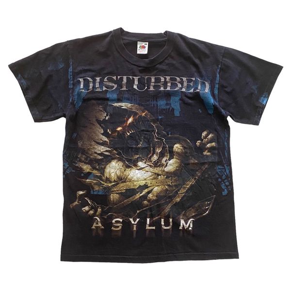 Band Tees Vtg.00s Disturbed – Asylum (Album Cover) | Grailed