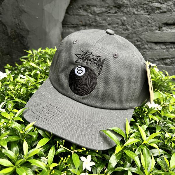 Stussy STUSSY 8 BALL CAP - OS DARK GREY | Grailed