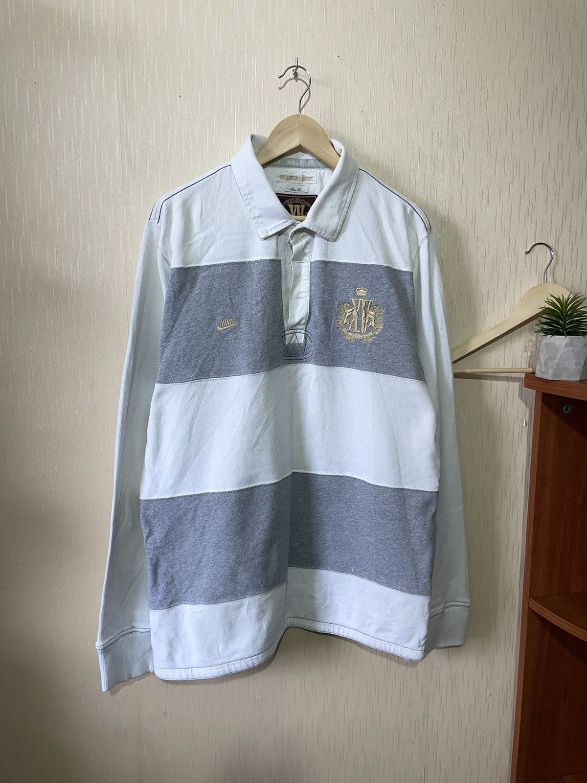 Nike Nike vintage rugby jersey long sleeve | Grailed