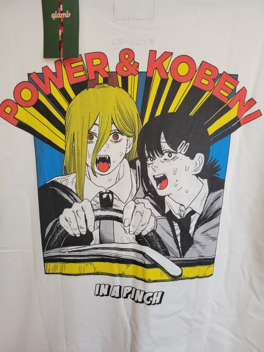 Vintage Limited Official Chainsaw Man x Glamb Power + Kobeni | Grailed