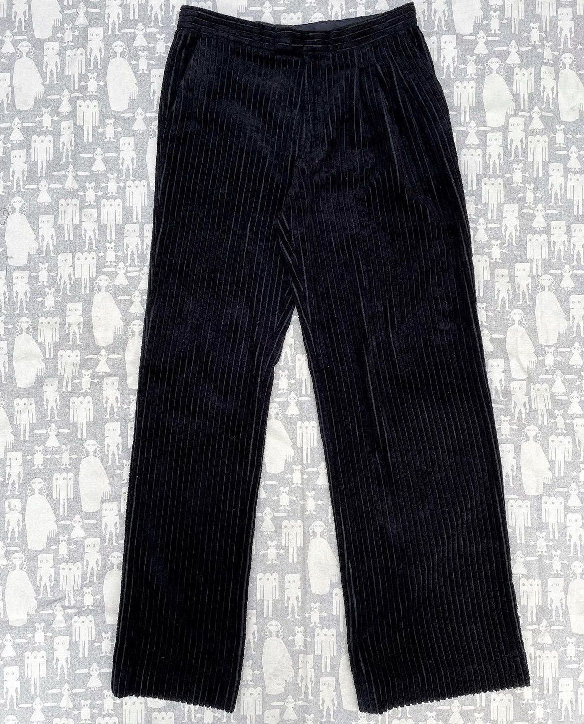 Raf Simons Raf Simons Confusion Asymmetrical Corduroy Proto Pants AW00 ...