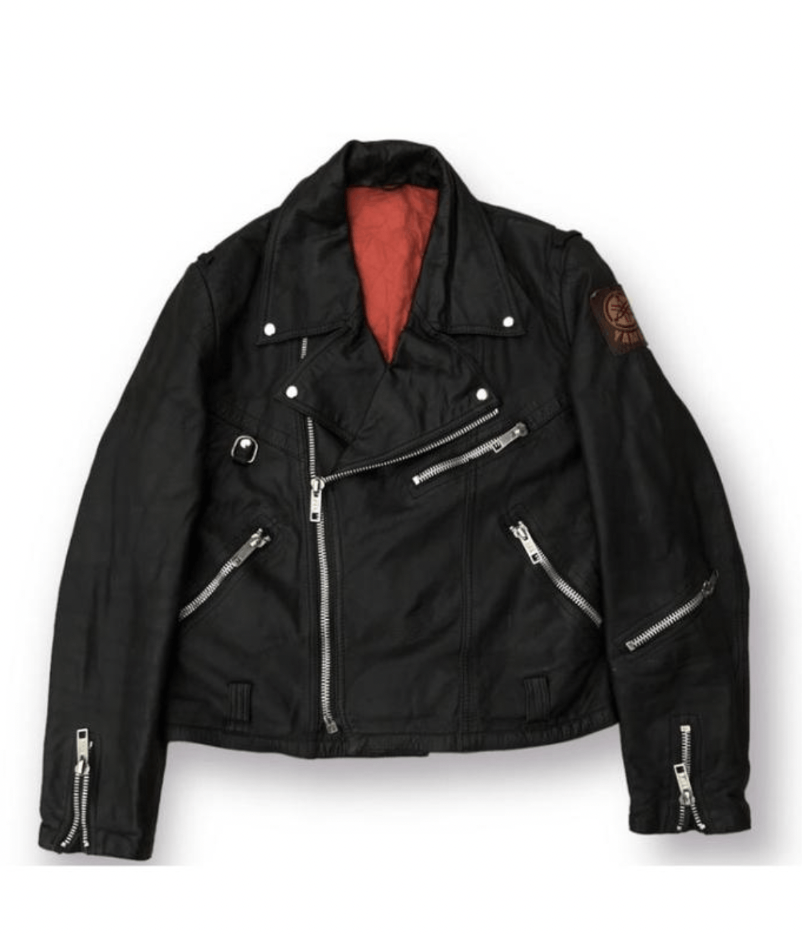 Leather Jacket × Rare × Vintage 70s True Punk Brutal Metal Leather ...