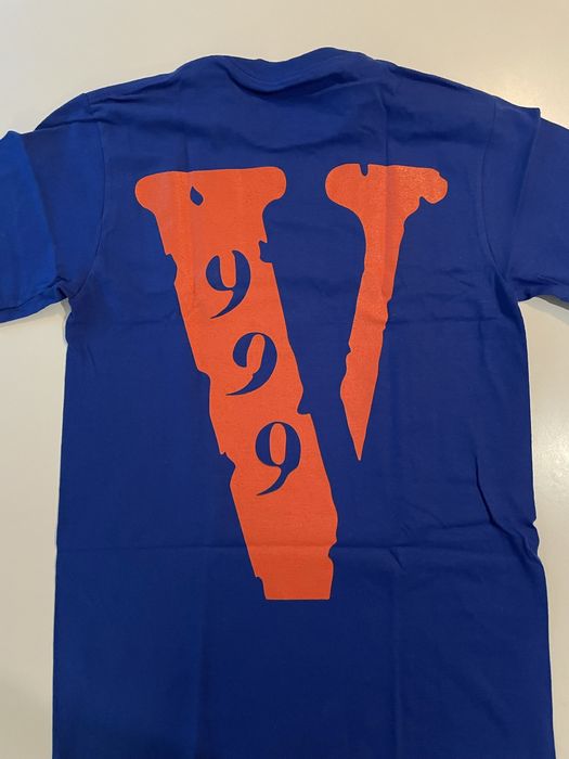 Vlone Juice Wrld x Vlone 999 Blue tee | Grailed