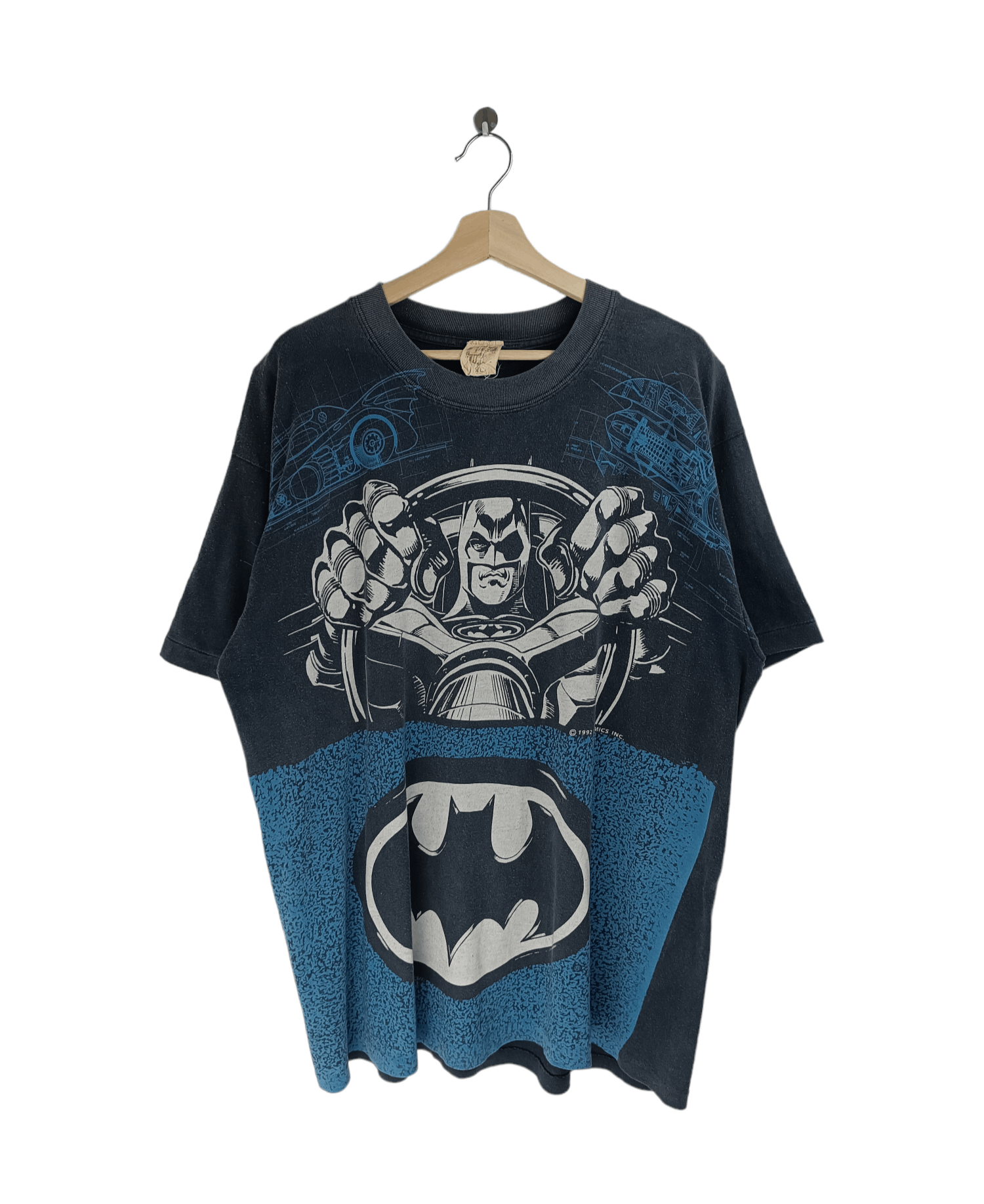 DC Comics × Vintage RARE🔥VINTAGE '92 BATMAN RETURNS STANLEY DESANTIS ...