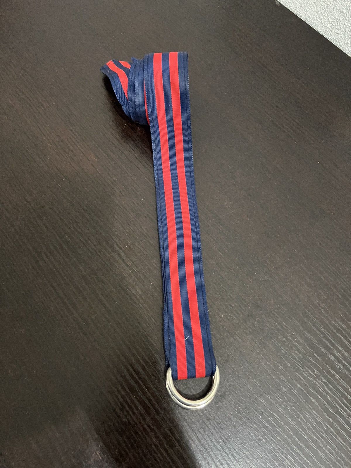 Buckle × Made In Usa × Streetwear Made In USA Stripe Design Canvas Belt ...