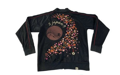 Japanese Brand Go Goo Coo Sakura Jacket Embroidery Floral Logo | Grailed