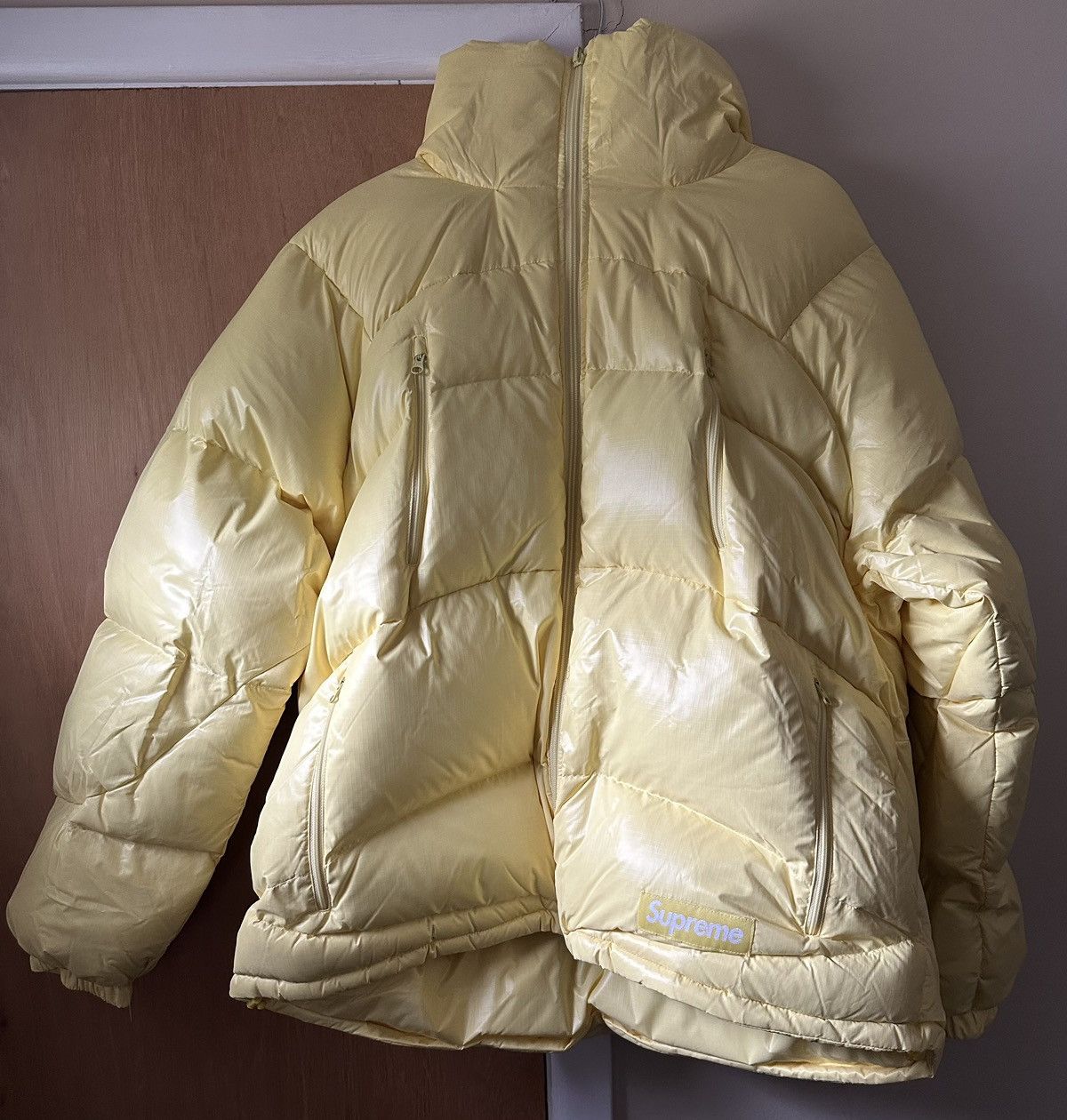 Supreme Supreme Featherweight Reversible Puffer Jacket in Yellow | Grailed