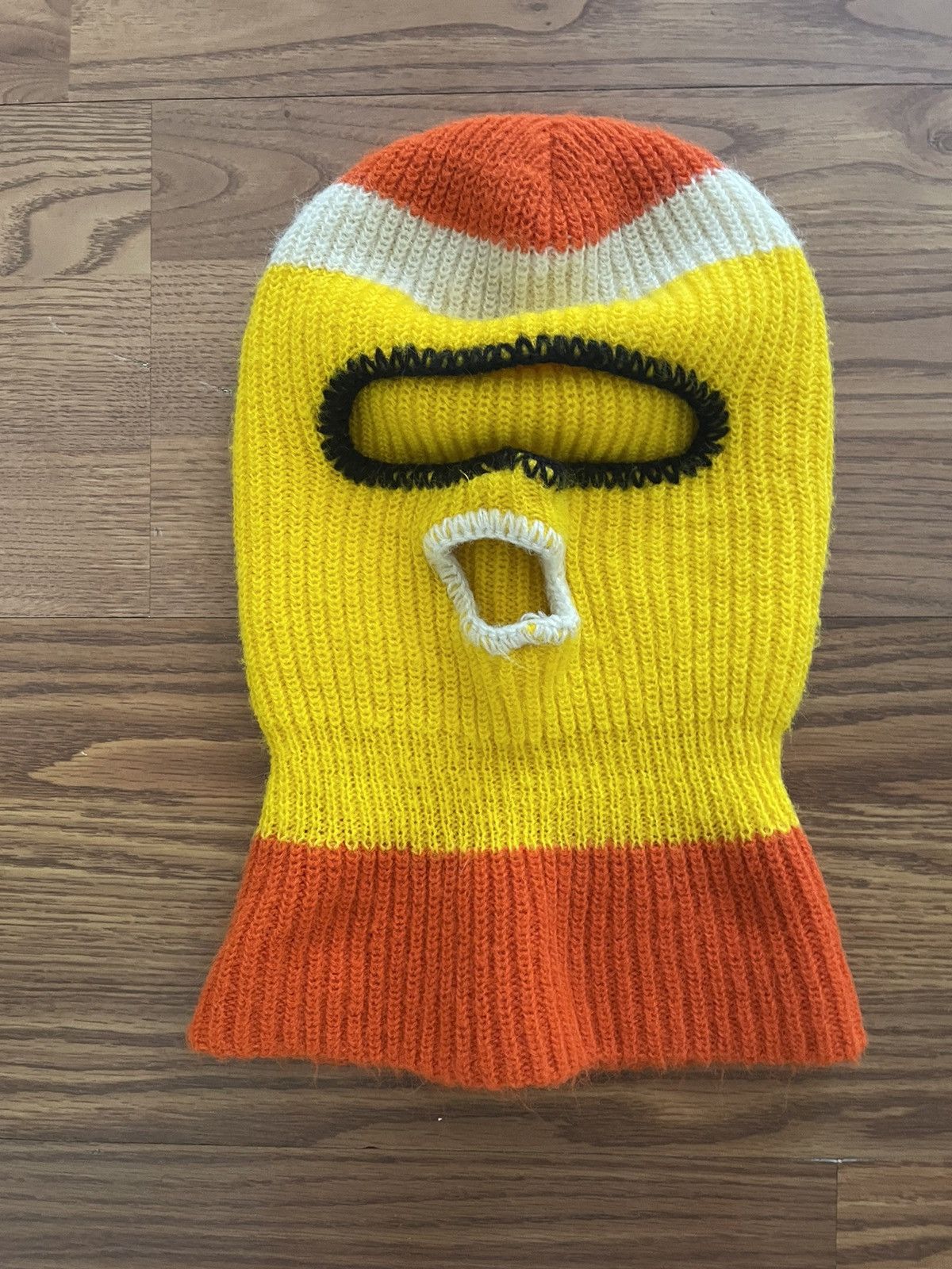 Vintage Candy corn ski mask balaclava | Grailed