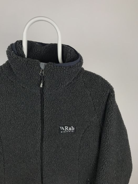 Outdoor Life RAB Double Pile Full Zip Fleece Jacket | Grailed