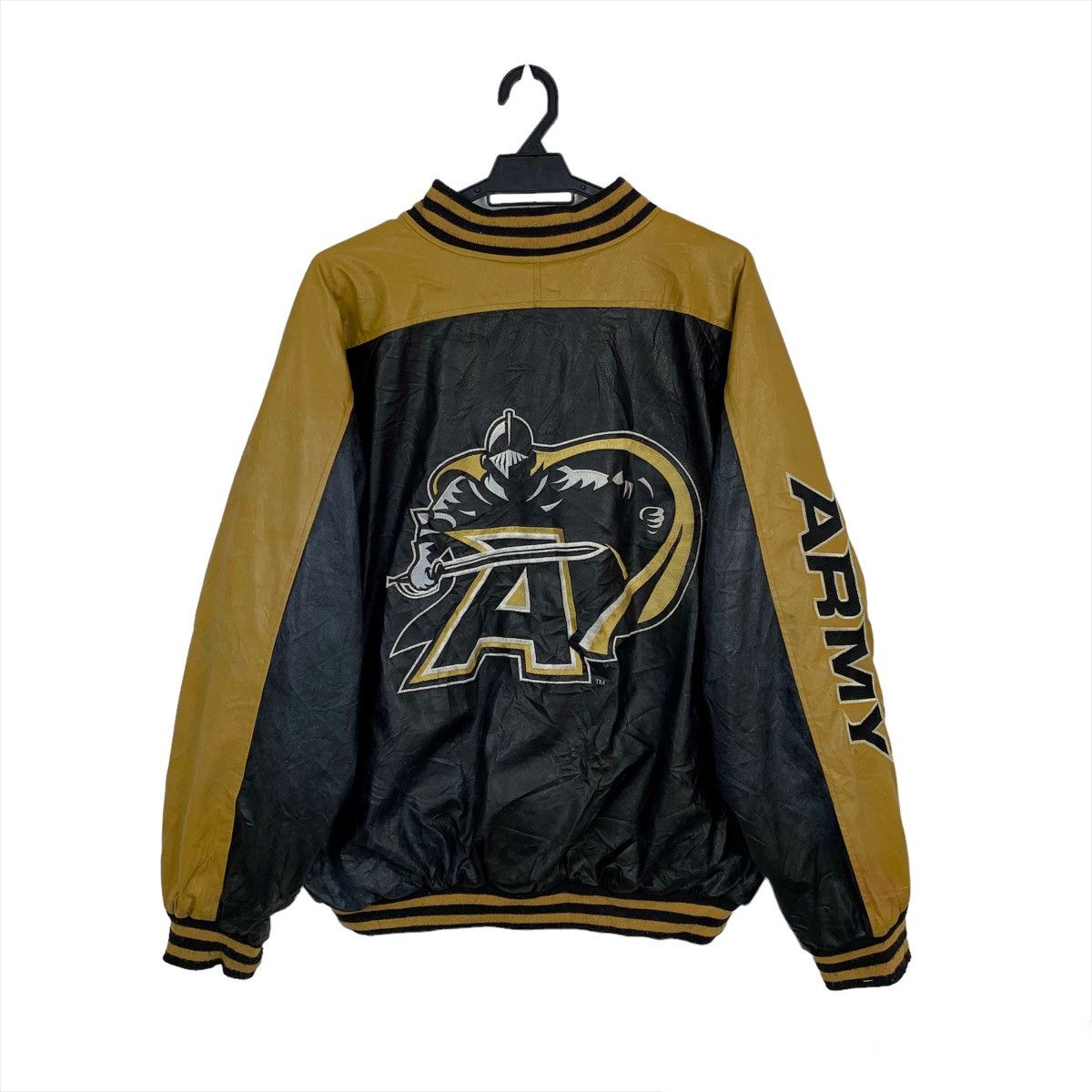 Steve And Barrys × Varsity × Vintage Vintage Army Black Knight Varsity ...