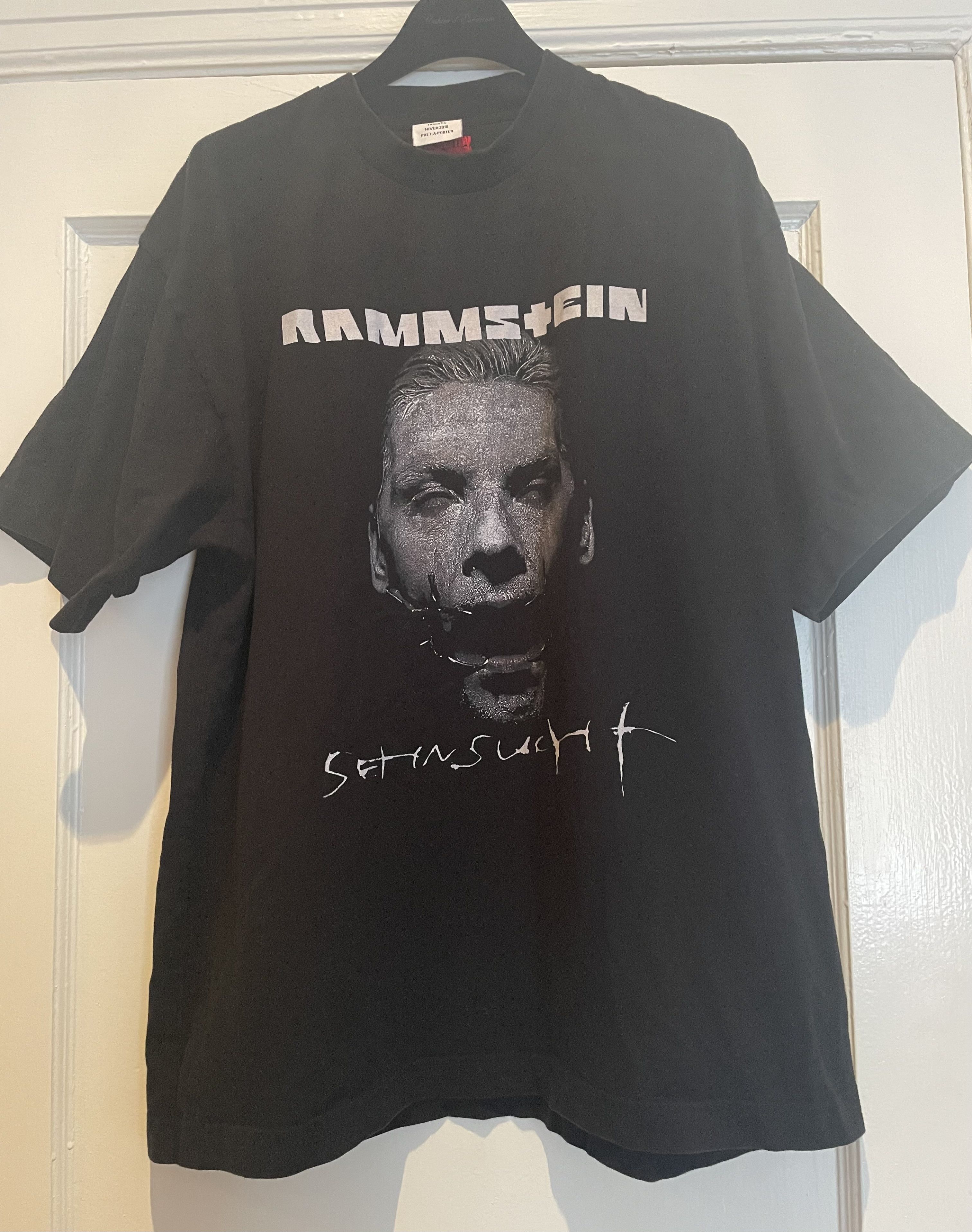 Vetements Rammstein Tee | Grailed