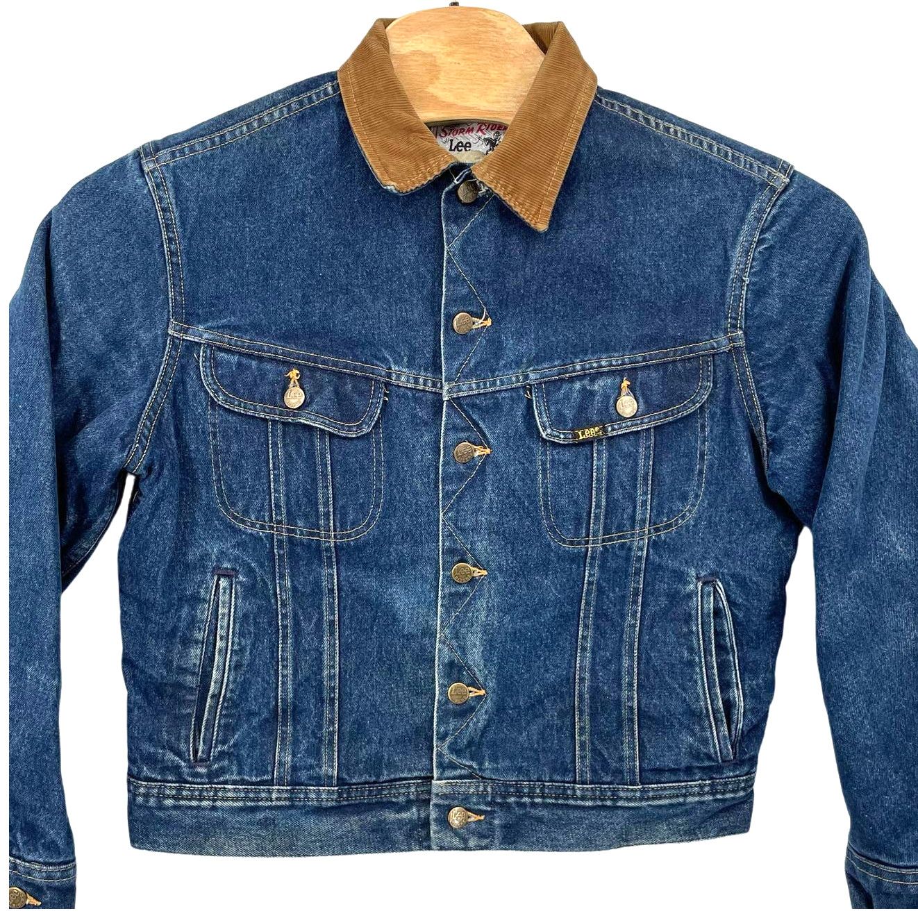 Lee Vintage 70s 80s Union 42R Lee Storm rider denim jean jacket | Grailed