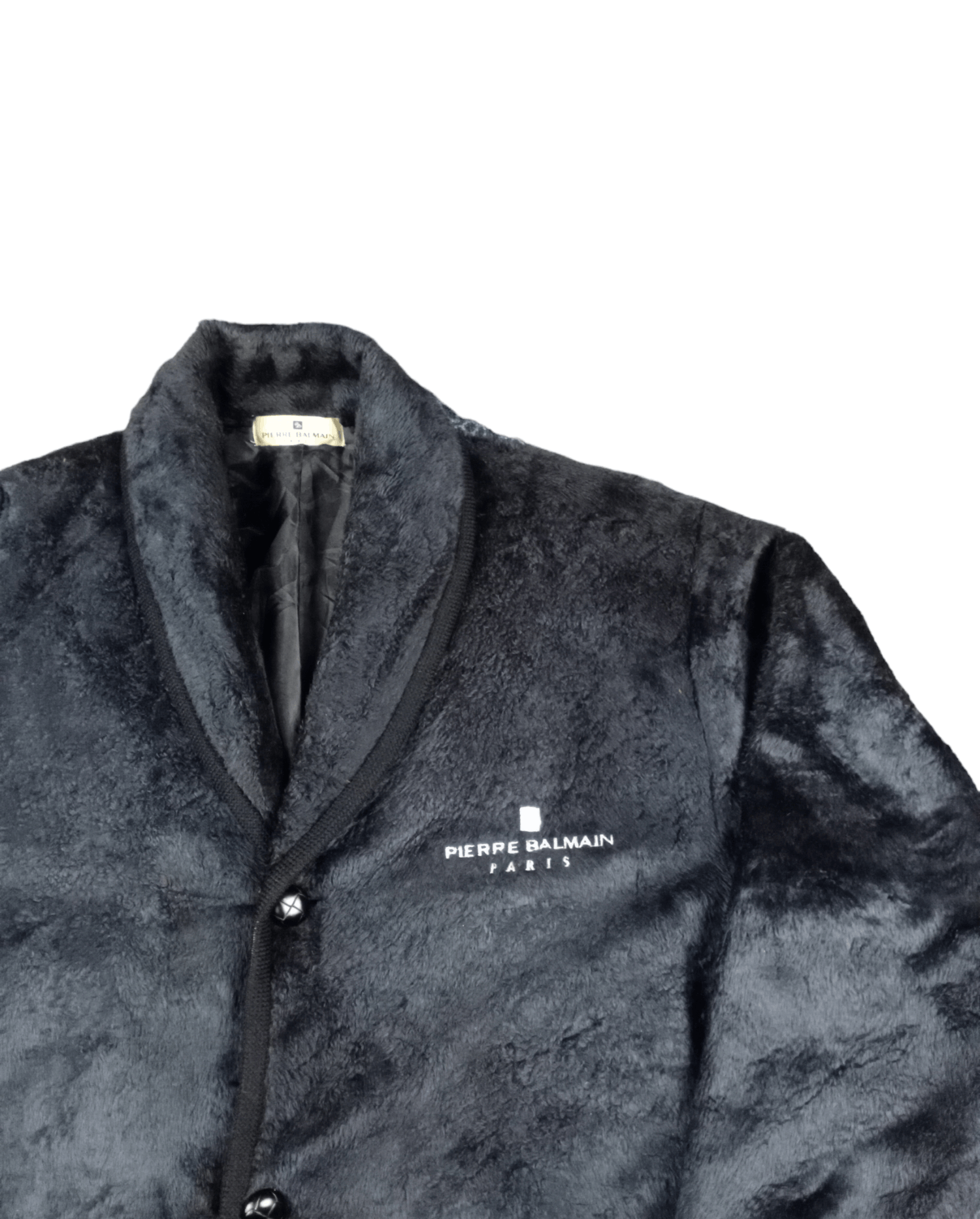 Italian Designers 💥RARE💥Vintage Pierre Balmain Deep Pile Fleece Jacket ...