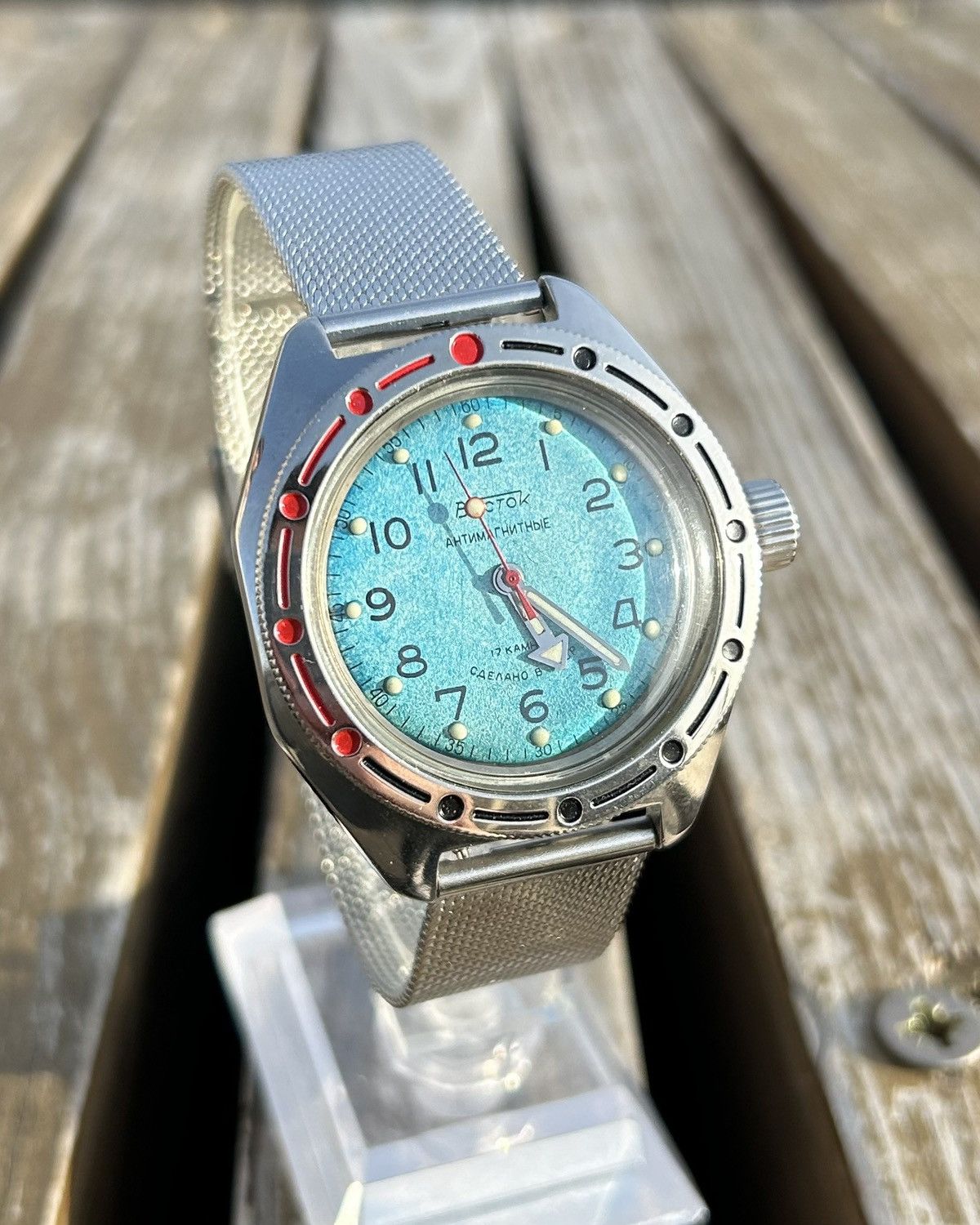 Vintage Vintage Retro Watch Vostok Amphibia Diver USSR Soviet 1980s ...